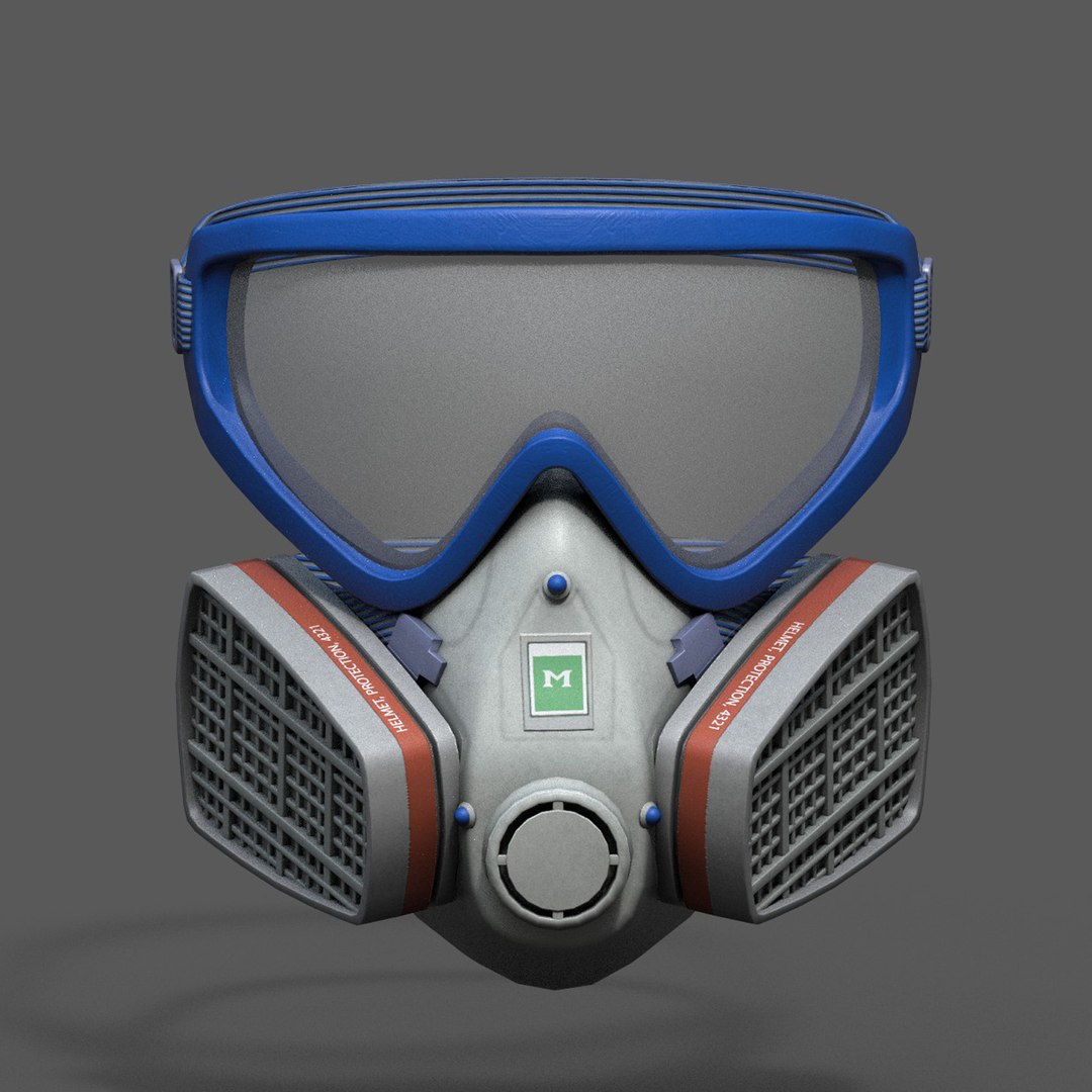 Helmet Mask Model - TurboSquid 1534921