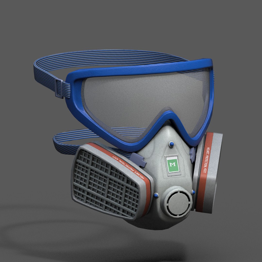 Helmet Mask Model - TurboSquid 1534921