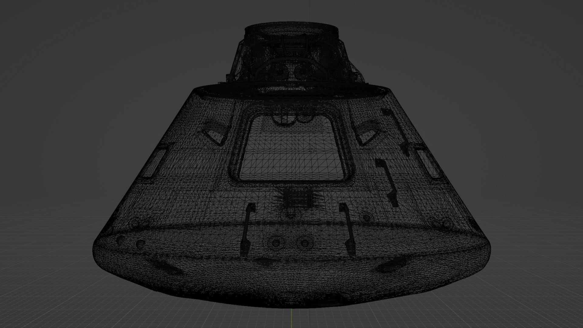 Apollo 11 Command Module Exterior 3D model - TurboSquid 1843316