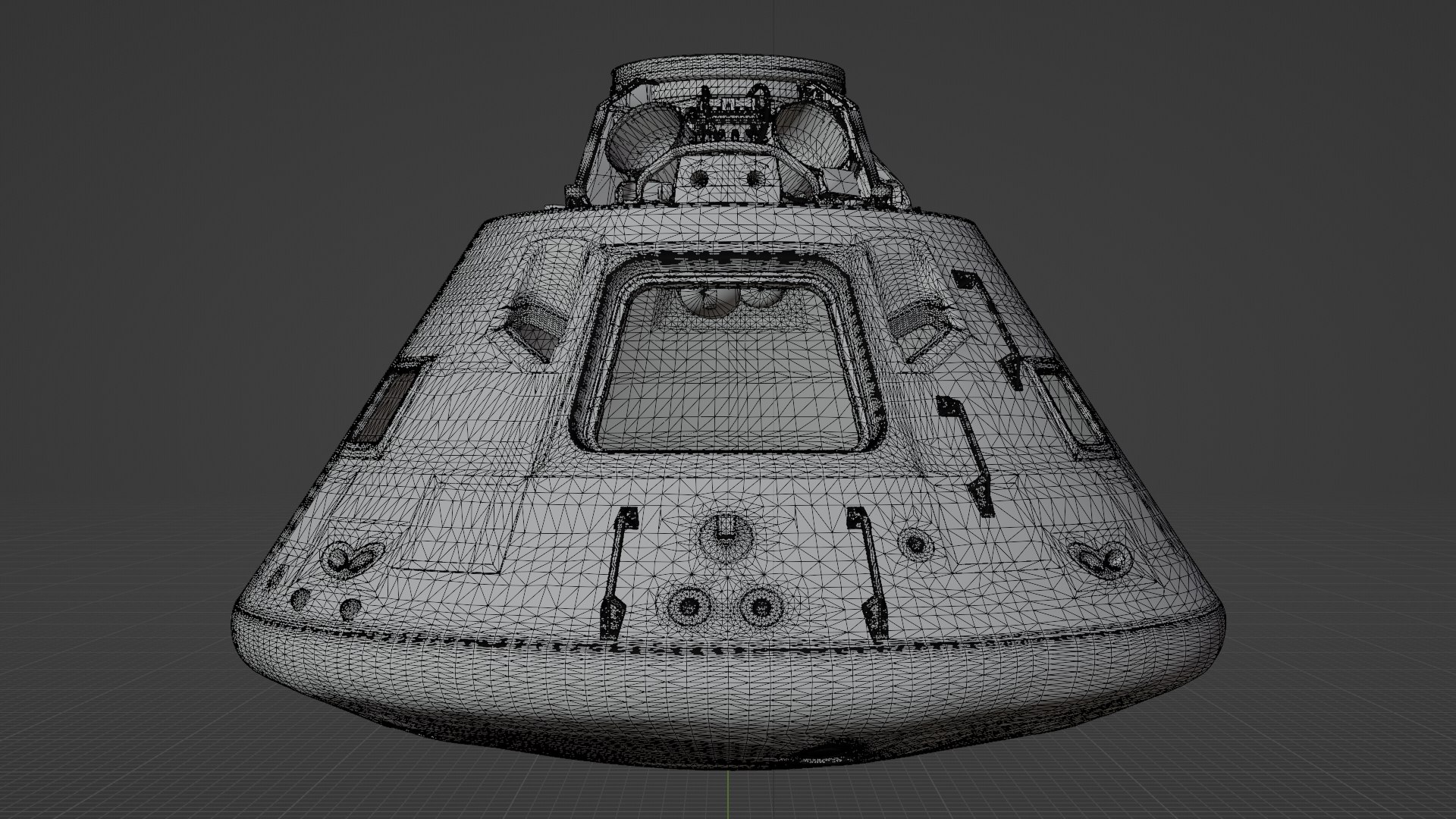 Apollo 11 Command Module Exterior 3D model - TurboSquid 1843316