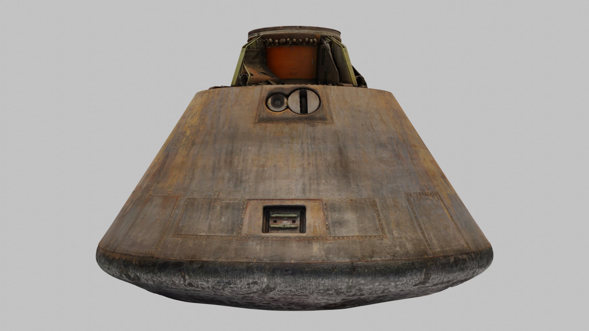 Apollo 11 Command Module Exterior 3D model - TurboSquid 1843316
