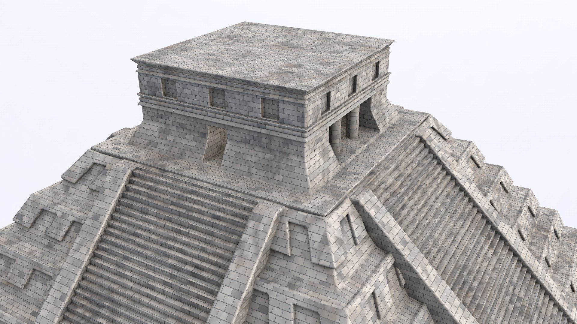 Chichen Itza Model - TurboSquid 1897006