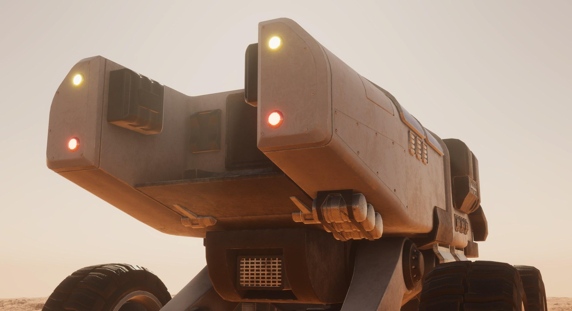 Mars Cargo Rover Unity Asset 3D Model - TurboSquid 2156331