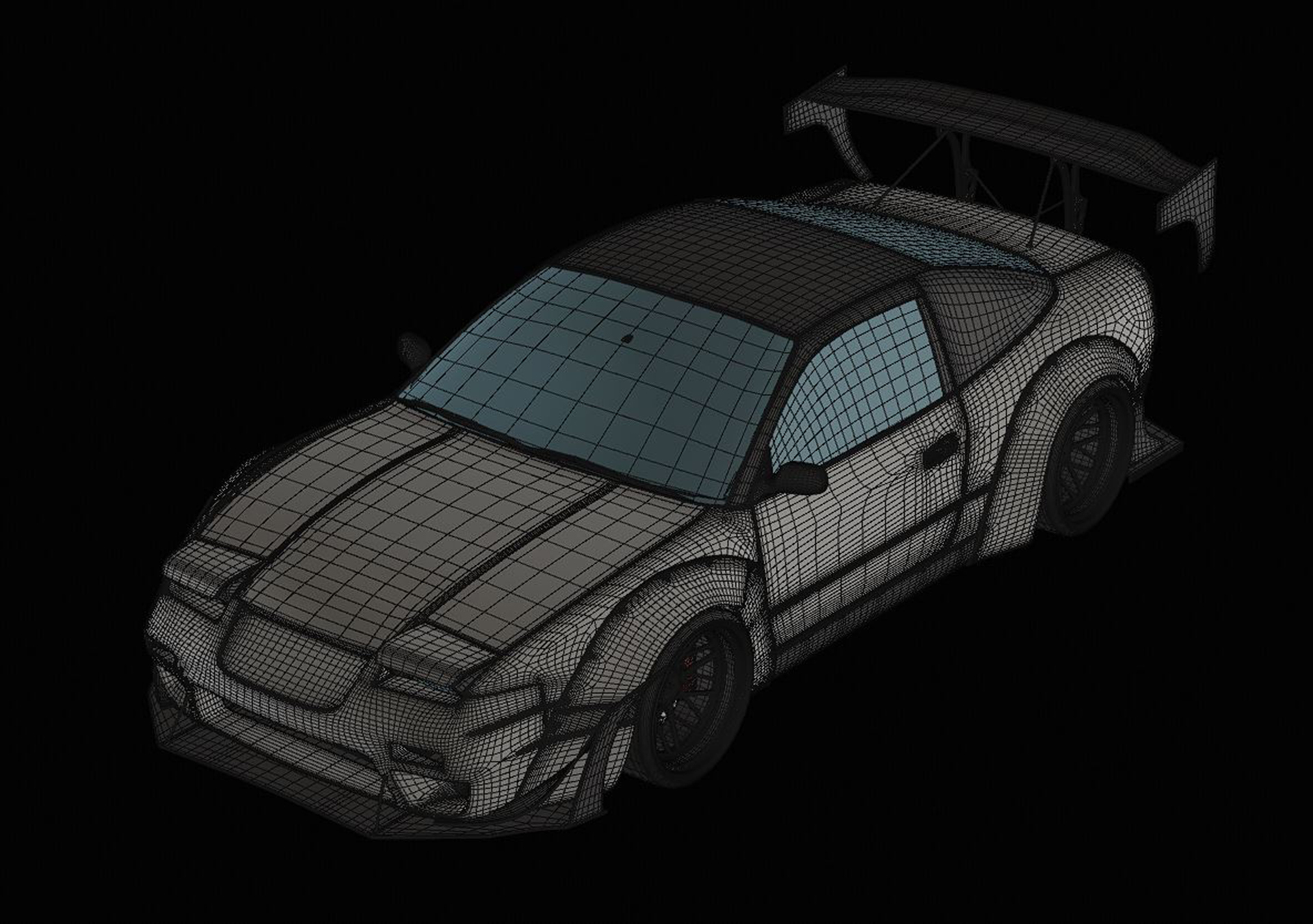 3D nissan 240sx widebody model - TurboSquid 1653652