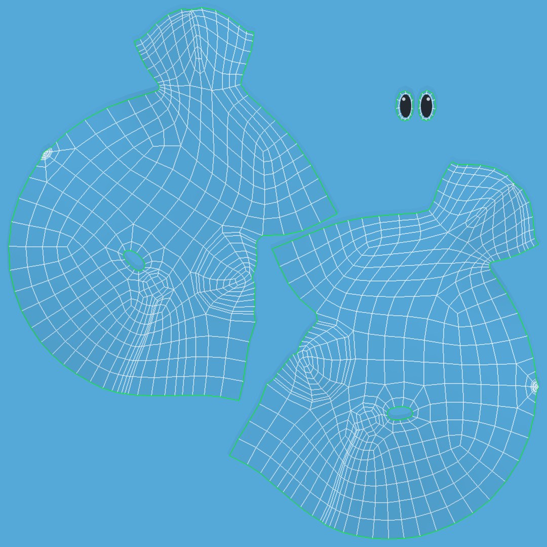 Rubber Toy Whale 3d Model