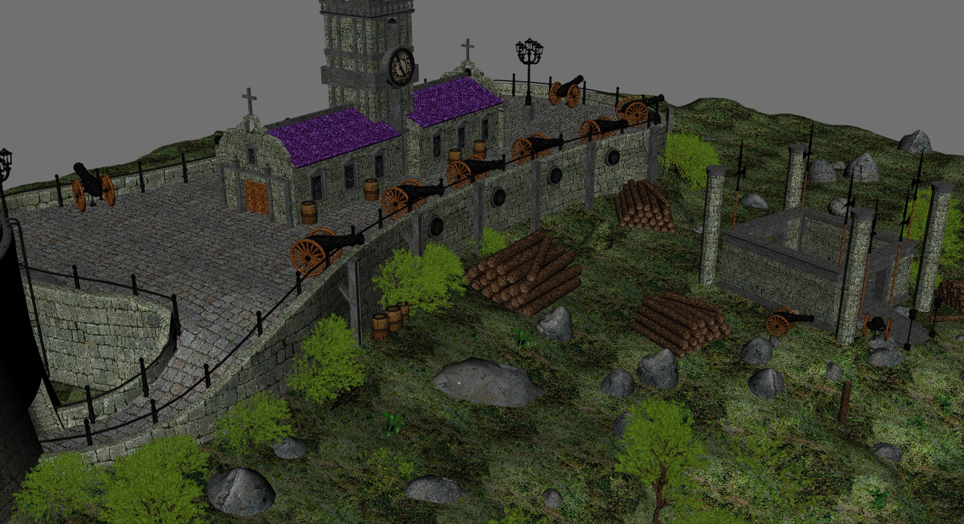 3D Medieval Fantasy - TurboSquid 1152465