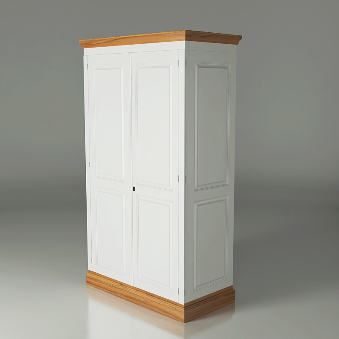 3d Cabinet Rendering Modeled