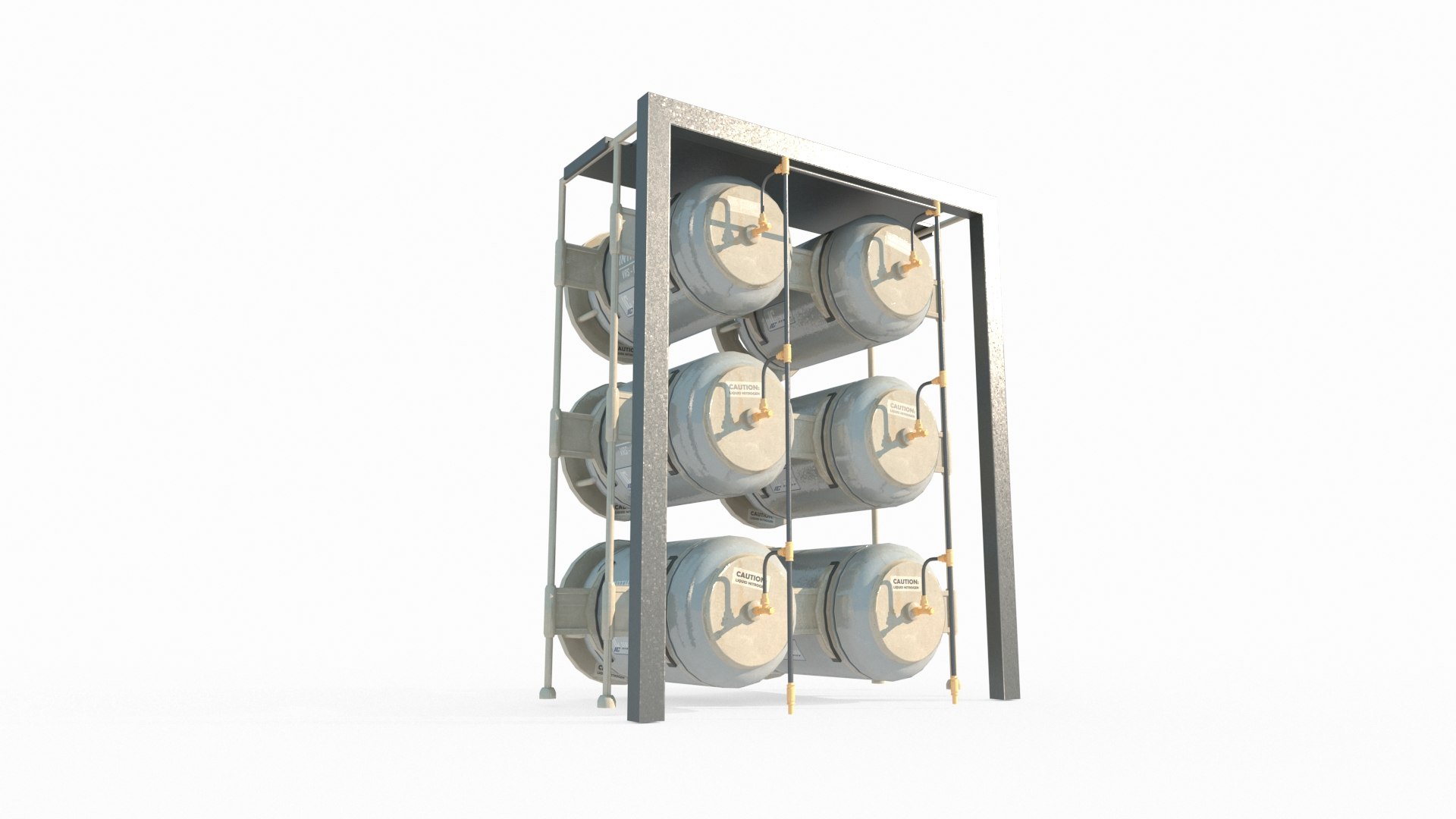 Future Sci-fi Fuel Tanks 3D - TurboSquid 2202680