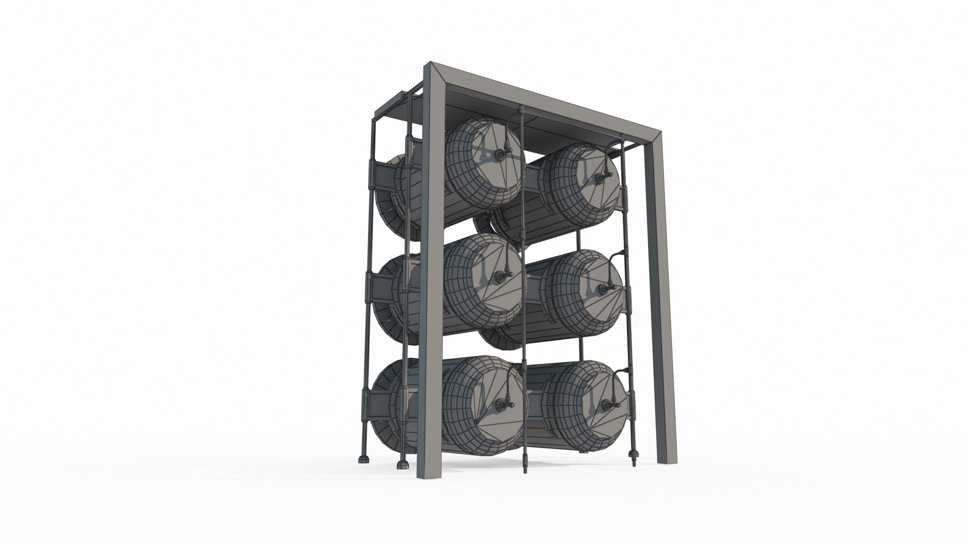 Future Sci-fi Fuel Tanks 3D - TurboSquid 2202680