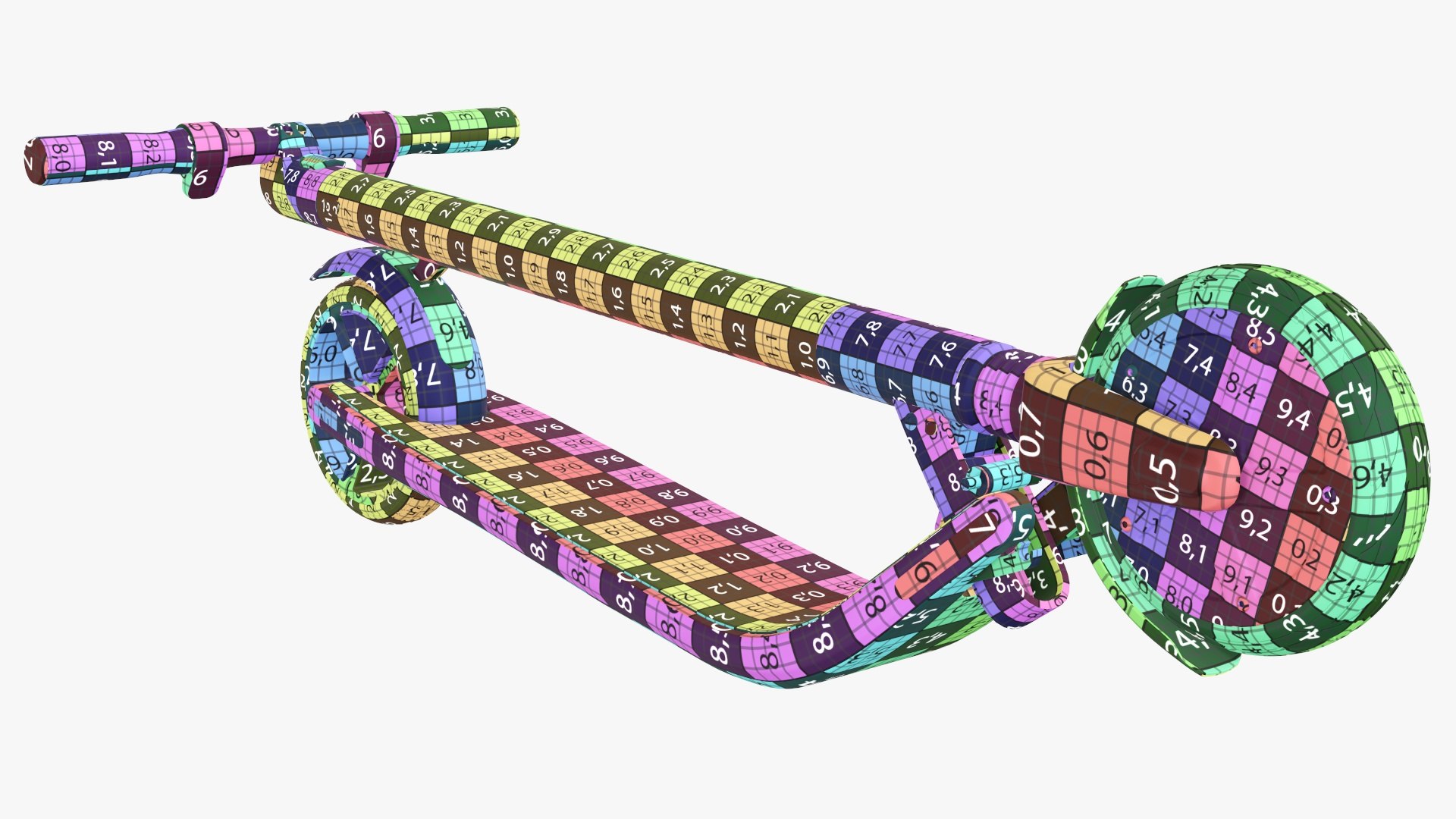 Electric scooter 3D - TurboSquid 1628869