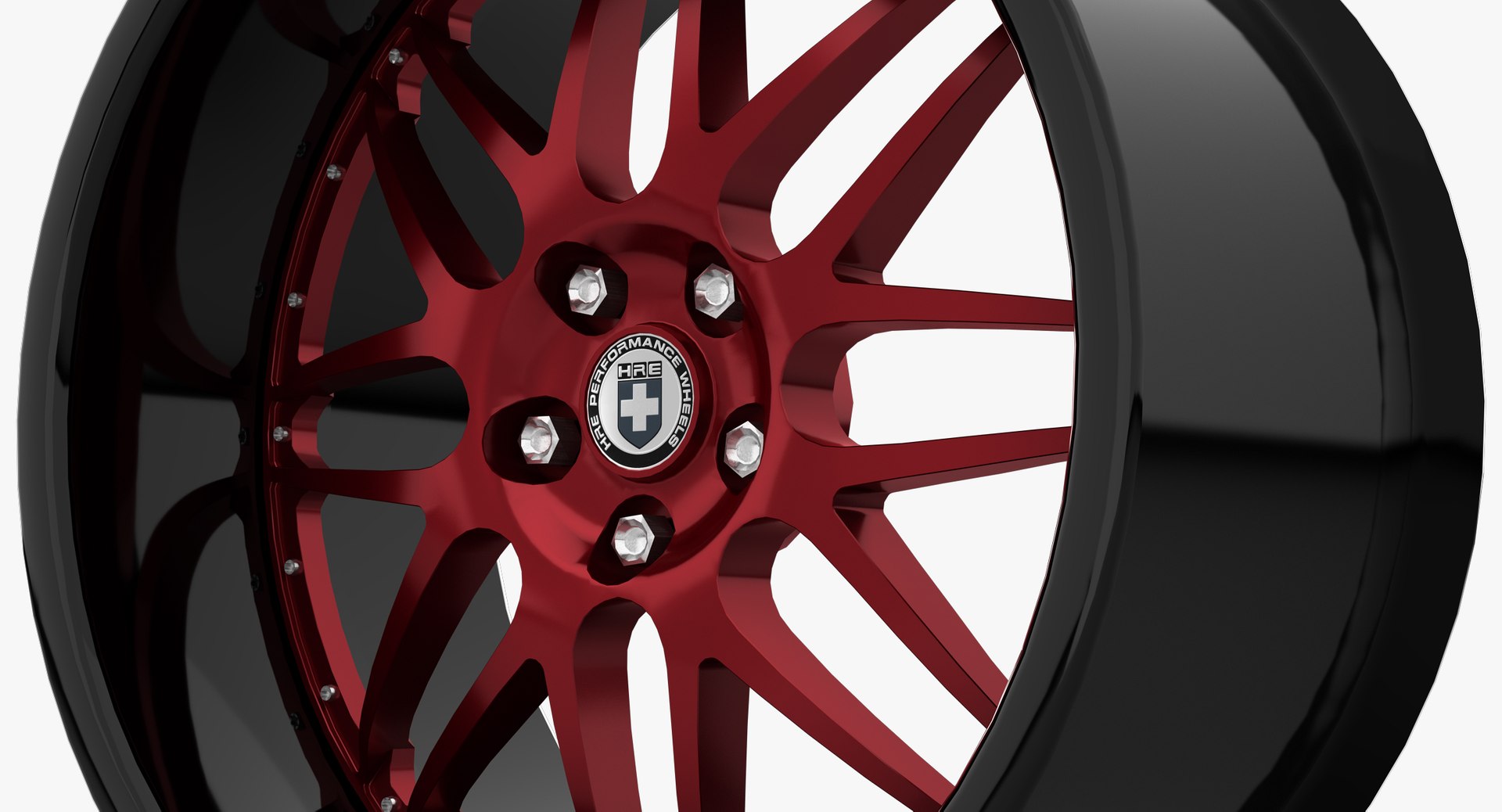hre c20 wheels 3d model