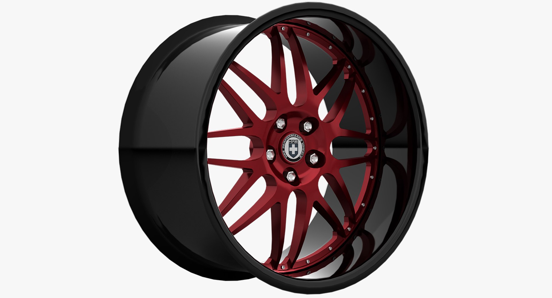 hre c20 wheels 3d model