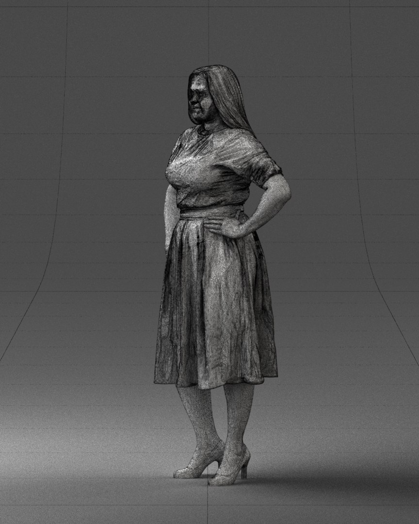 3D Scanned Architectural Human Model - TurboSquid 1510655