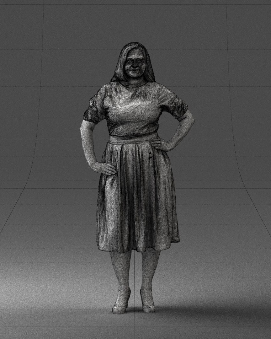 3D Scanned Architectural Human Model - TurboSquid 1510655
