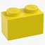 3D Flame Bright Yellow Lego Bricks - TurboSquid 1492416