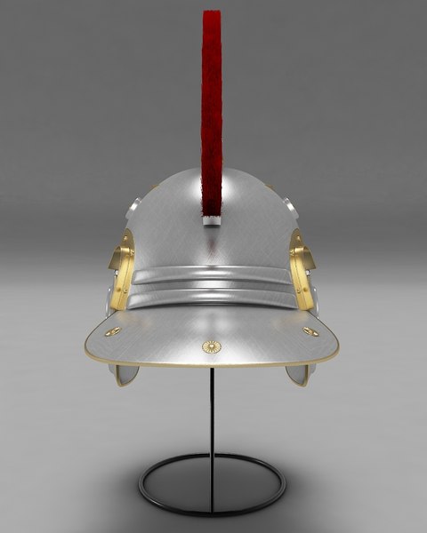 3dsmax roman helmet