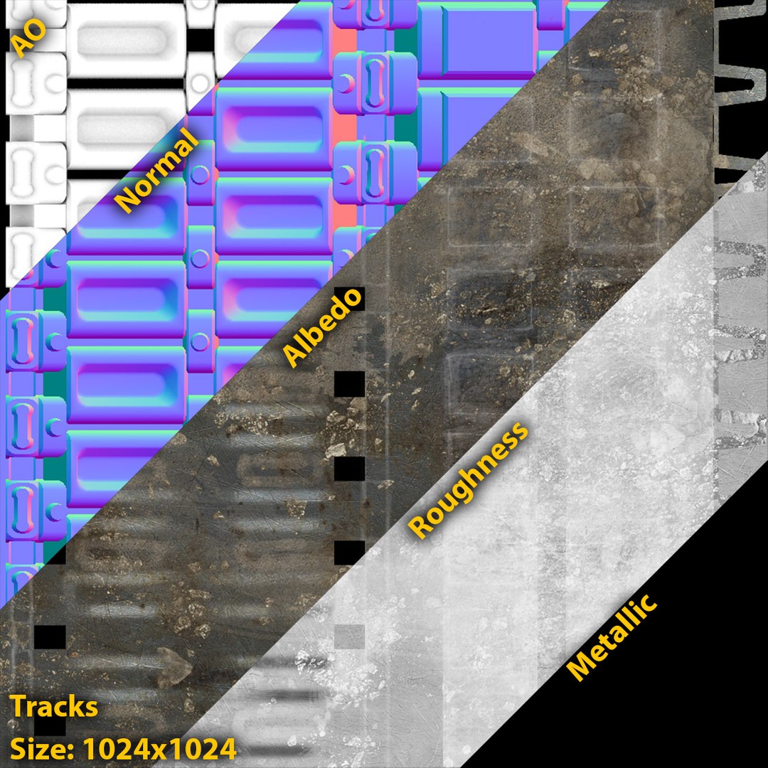 Ukrainian Battle Tank Oplot 3d Model