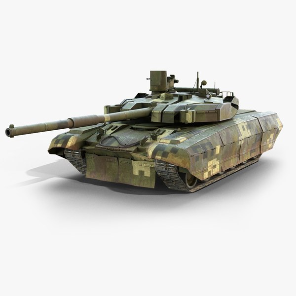 t-84 oplot tank 3d model