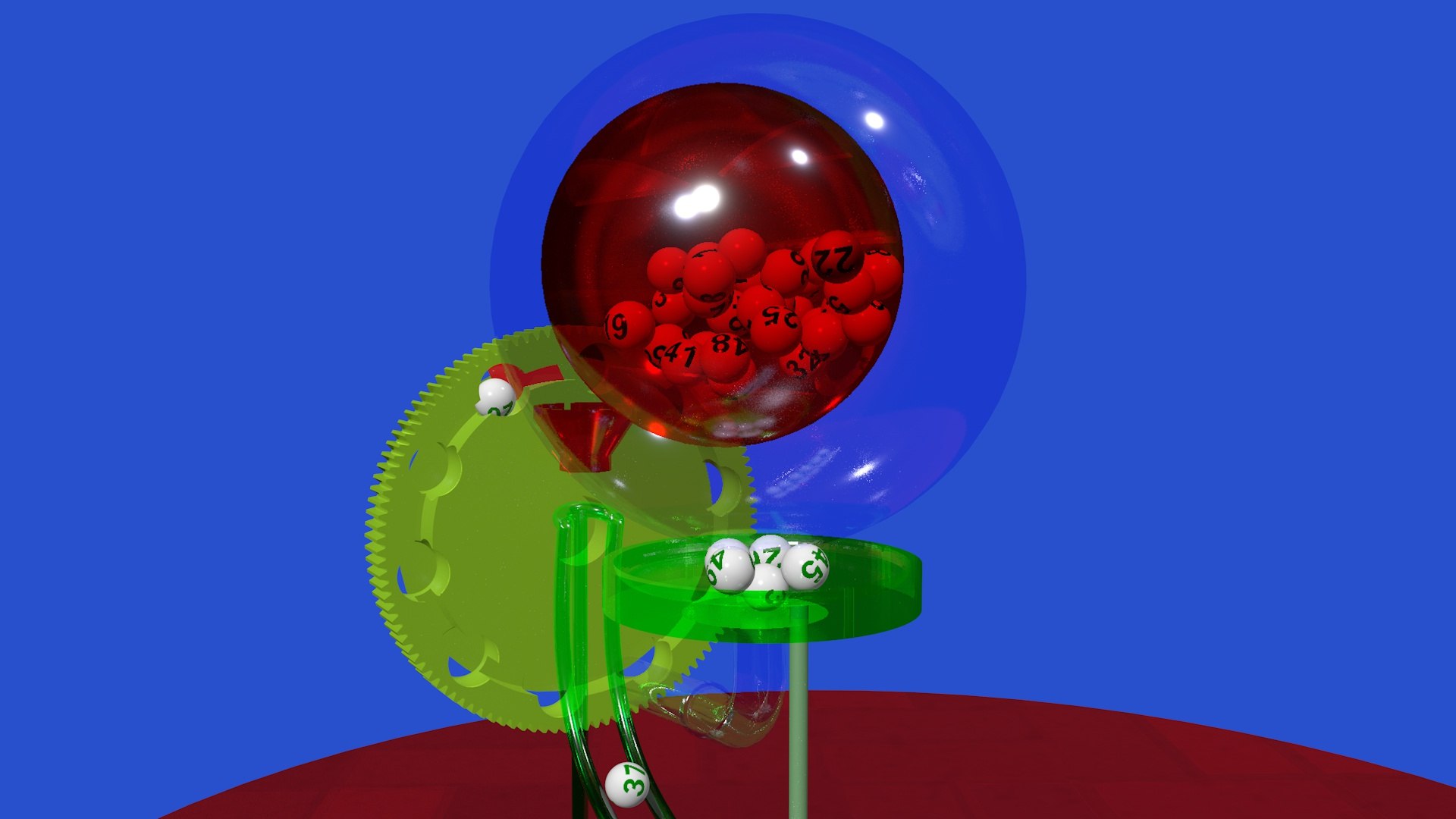 3D Model LOTO 6-49 - TurboSquid 2188627