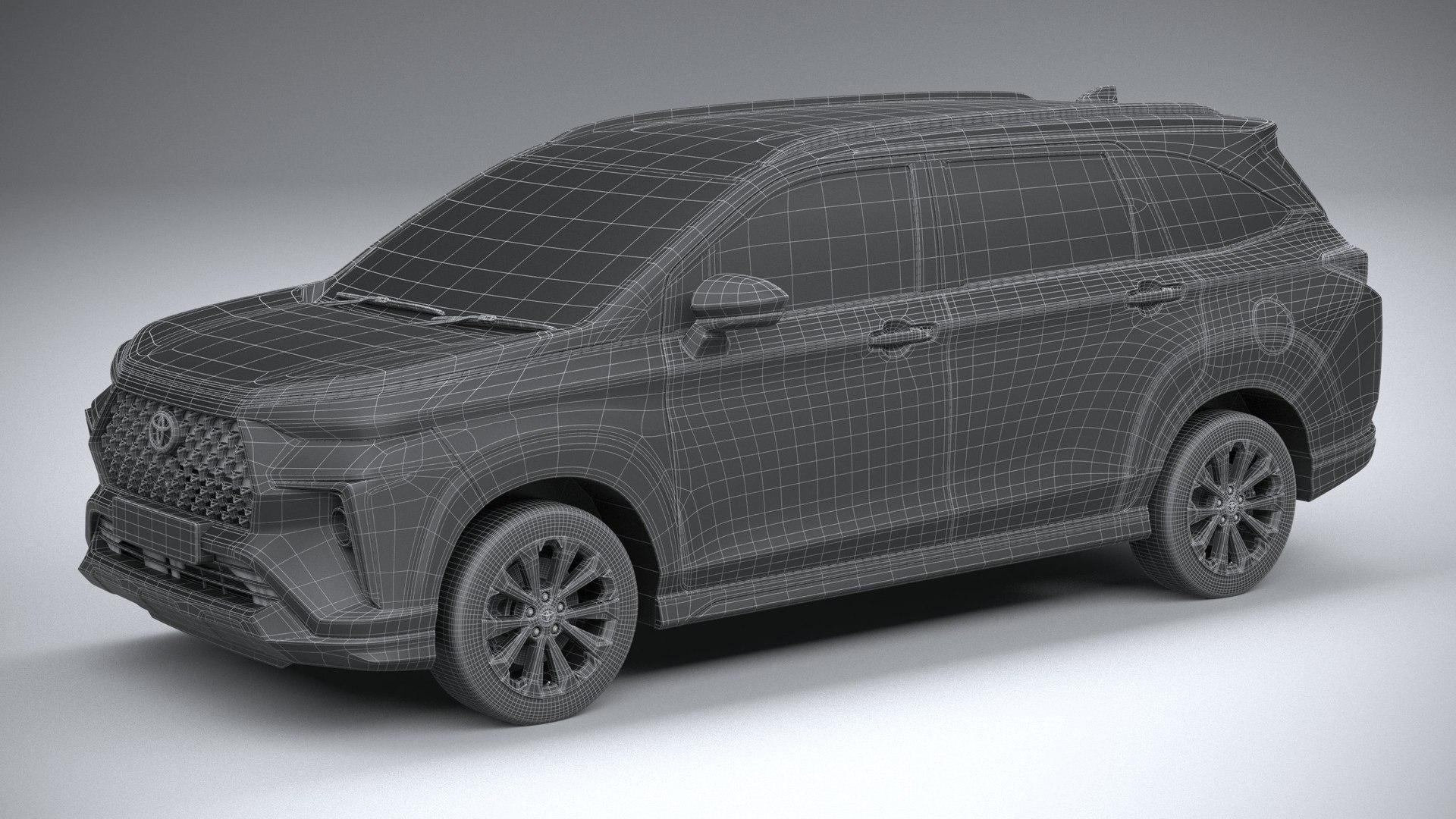 Toyota Veloz 2022 3D model - TurboSquid 1925698