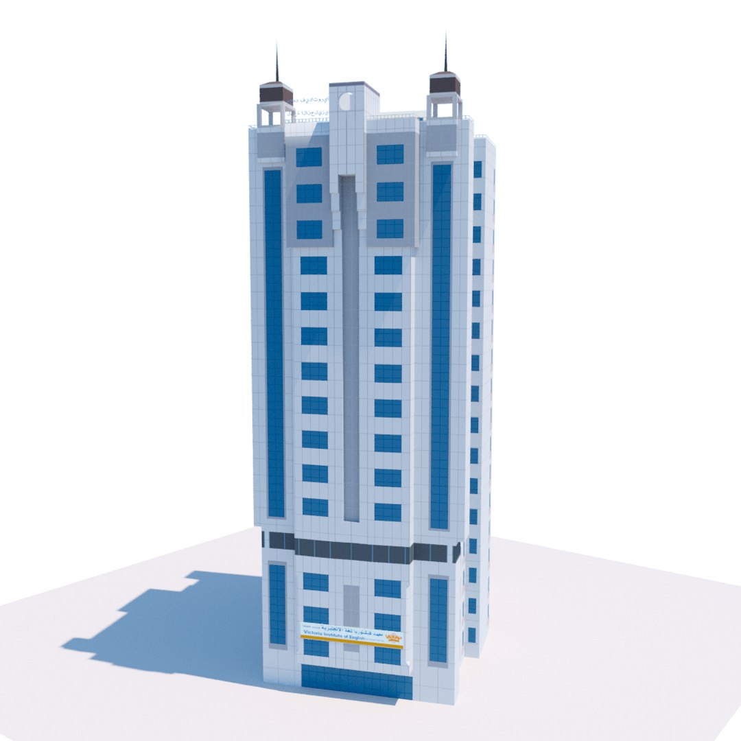Building Victoria Institute English Model - TurboSquid 1421825