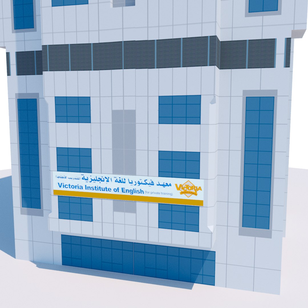 Building Victoria Institute English Model - TurboSquid 1421825
