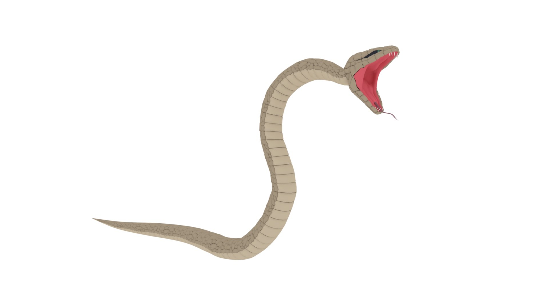 Snake Model - TurboSquid 2257161