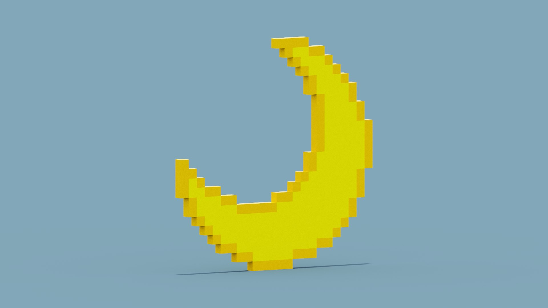 Pixel Moon 3D Model - TurboSquid 2014130