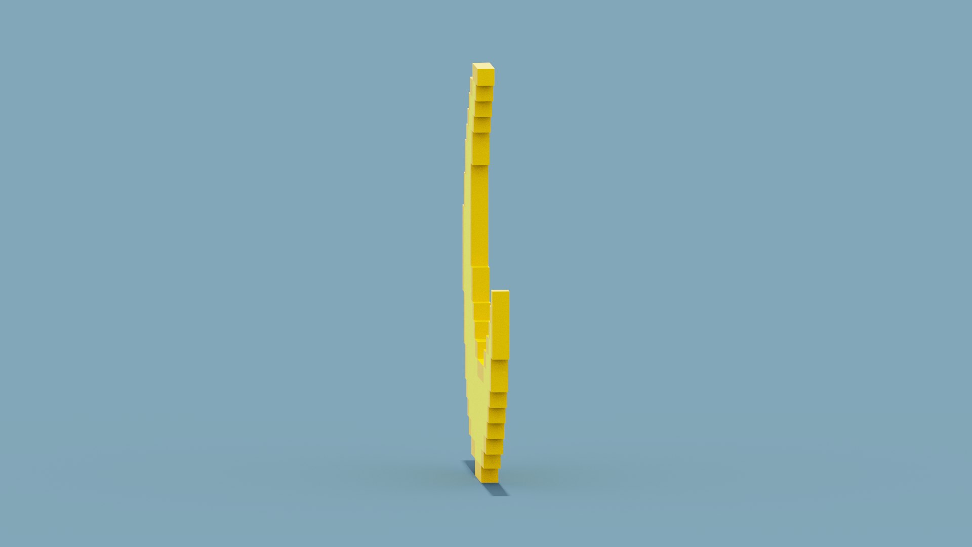 Pixel Moon 3D Model - TurboSquid 2014130