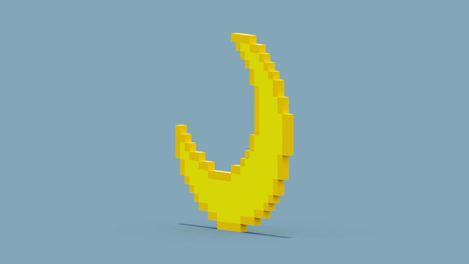 Pixel Moon 3D Model - TurboSquid 2014130