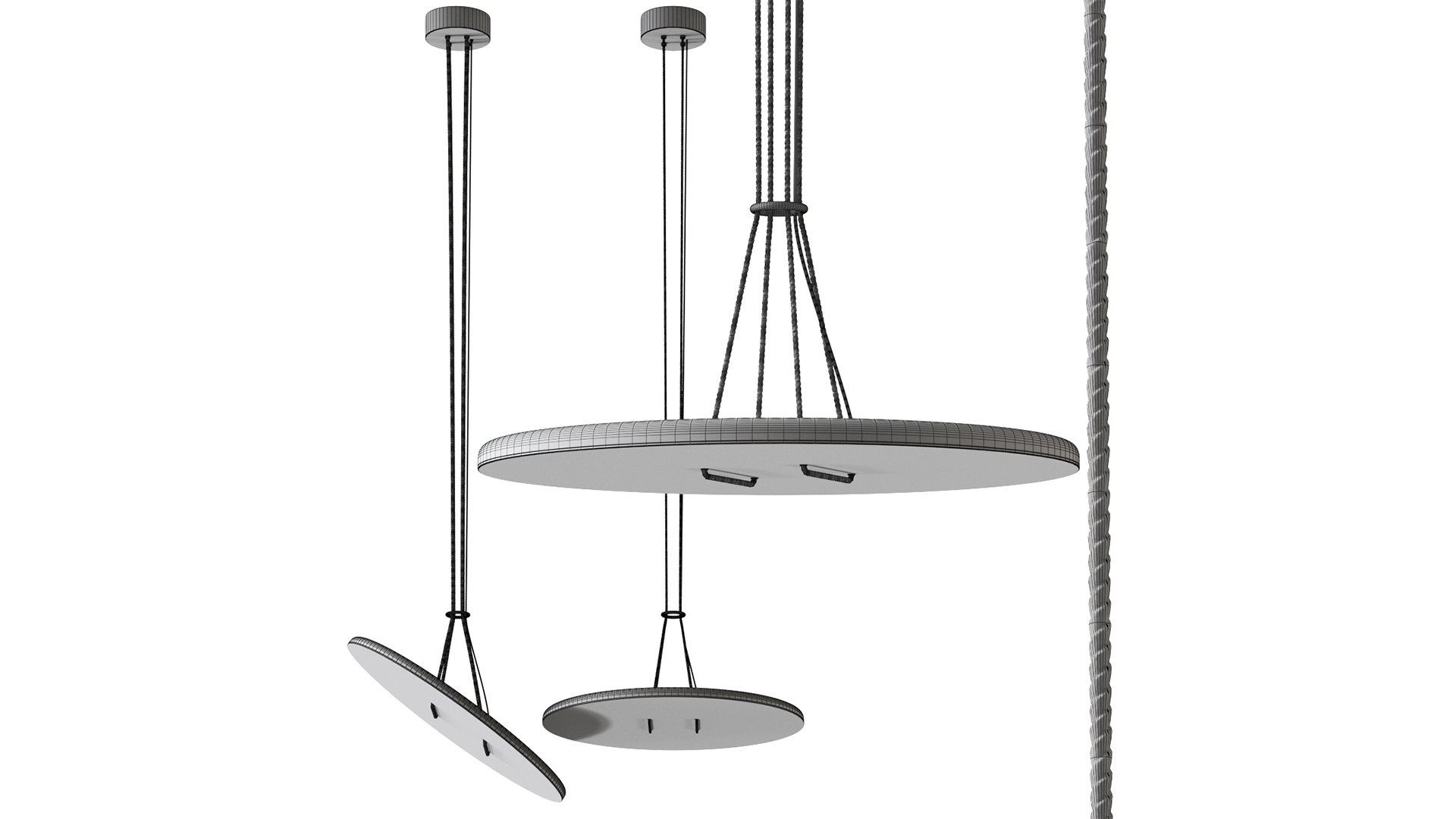 Button by Andlight Pendant Lamp 3D model - TurboSquid 2106095