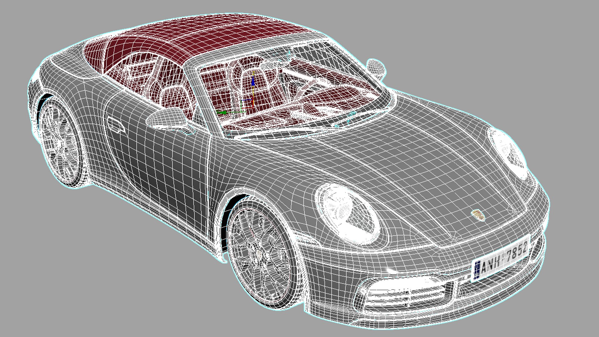Car Porsche Camera S 3D - TurboSquid 2331047