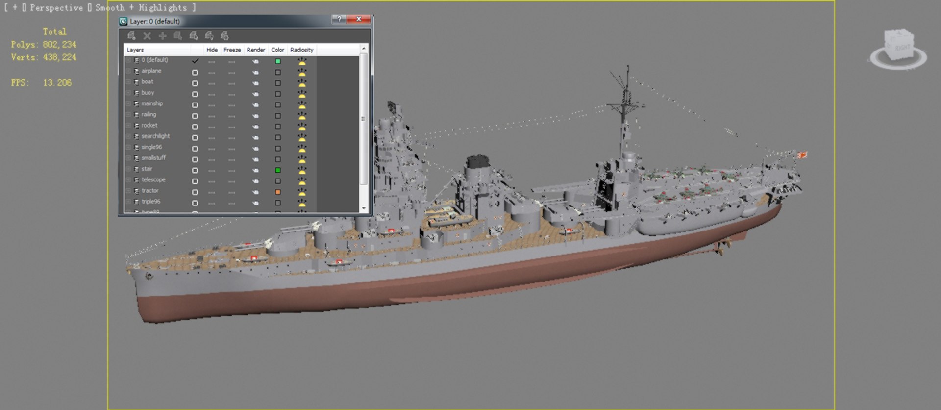 Japanese Aerial Battleship ISE 3D Model - TurboSquid 2020038