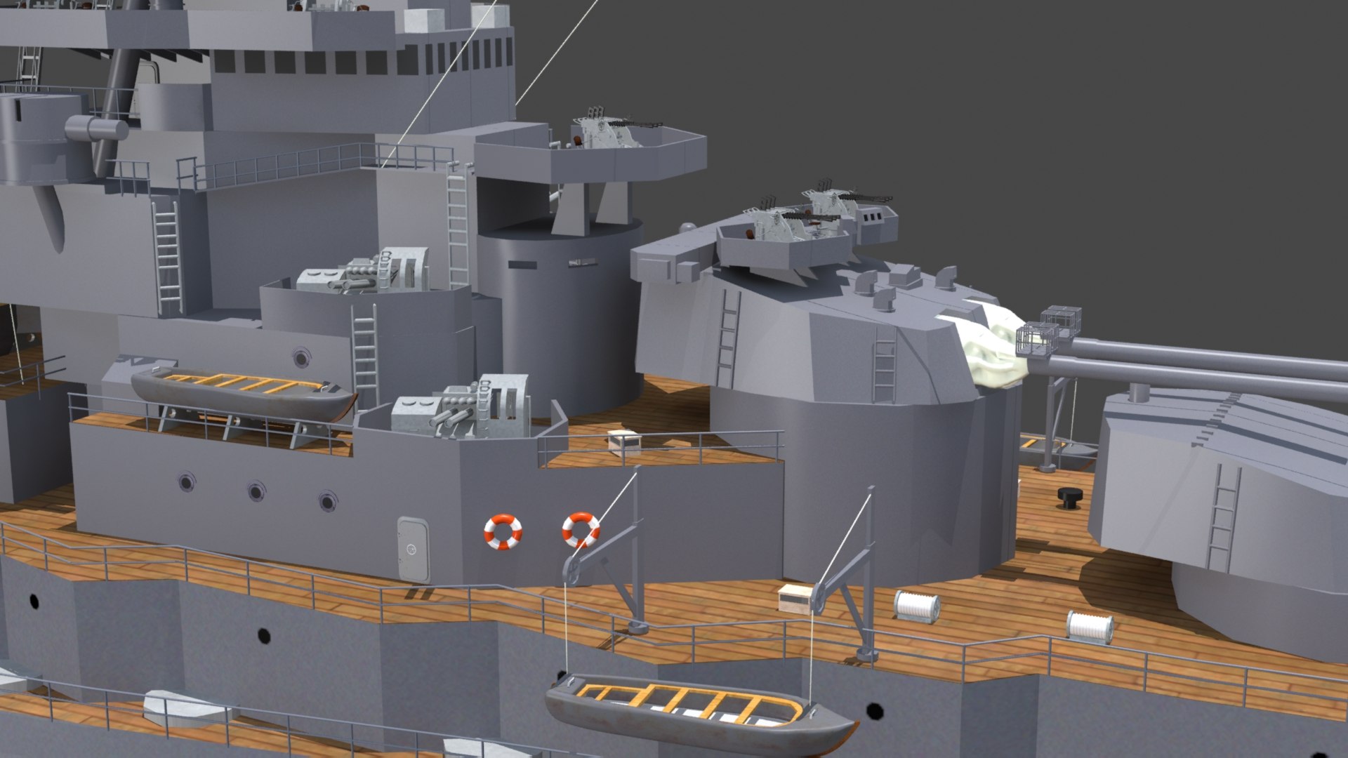 Japanese Aerial Battleship ISE 3D Model - TurboSquid 2020038