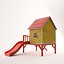 3d Wooden Playhouse Using Play Model