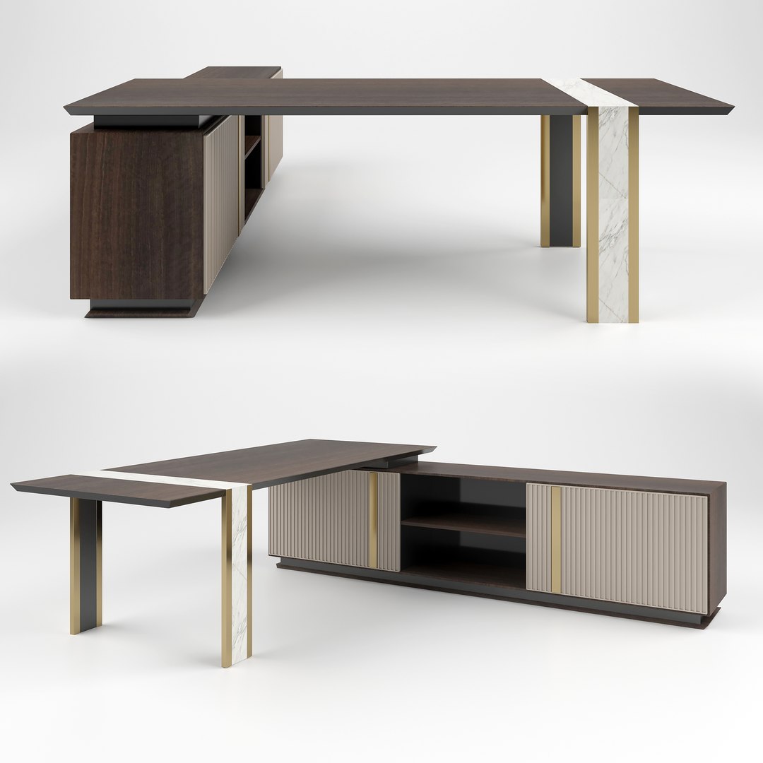 Capital Xl Table 3D Model - TurboSquid 1514339