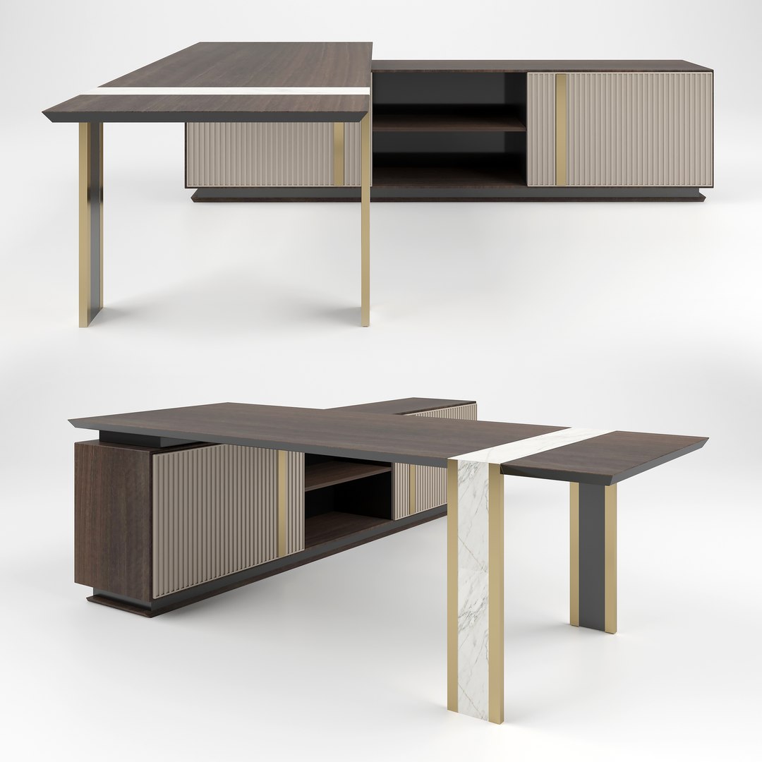 Capital Xl Table 3D Model - TurboSquid 1514339