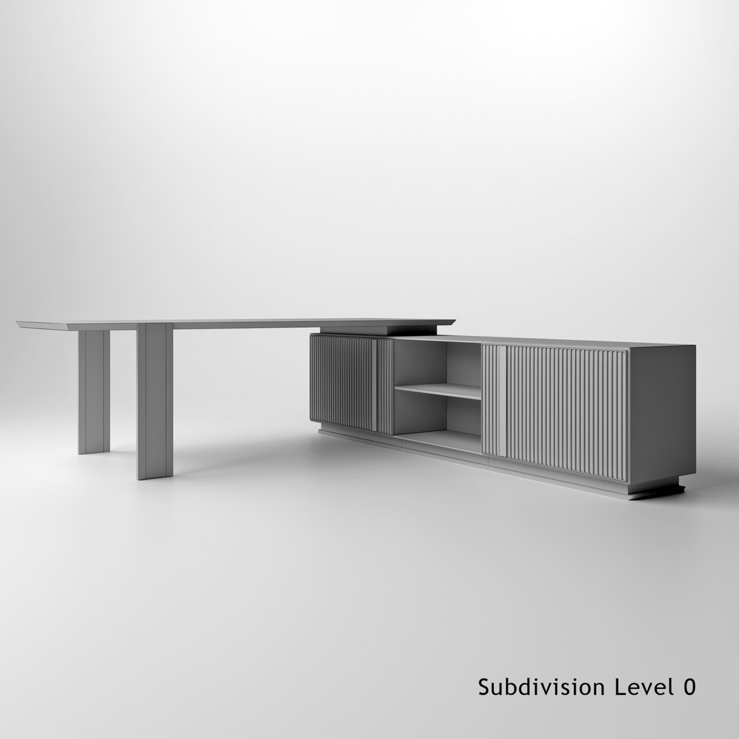 Capital Xl Table 3D Model - TurboSquid 1514339
