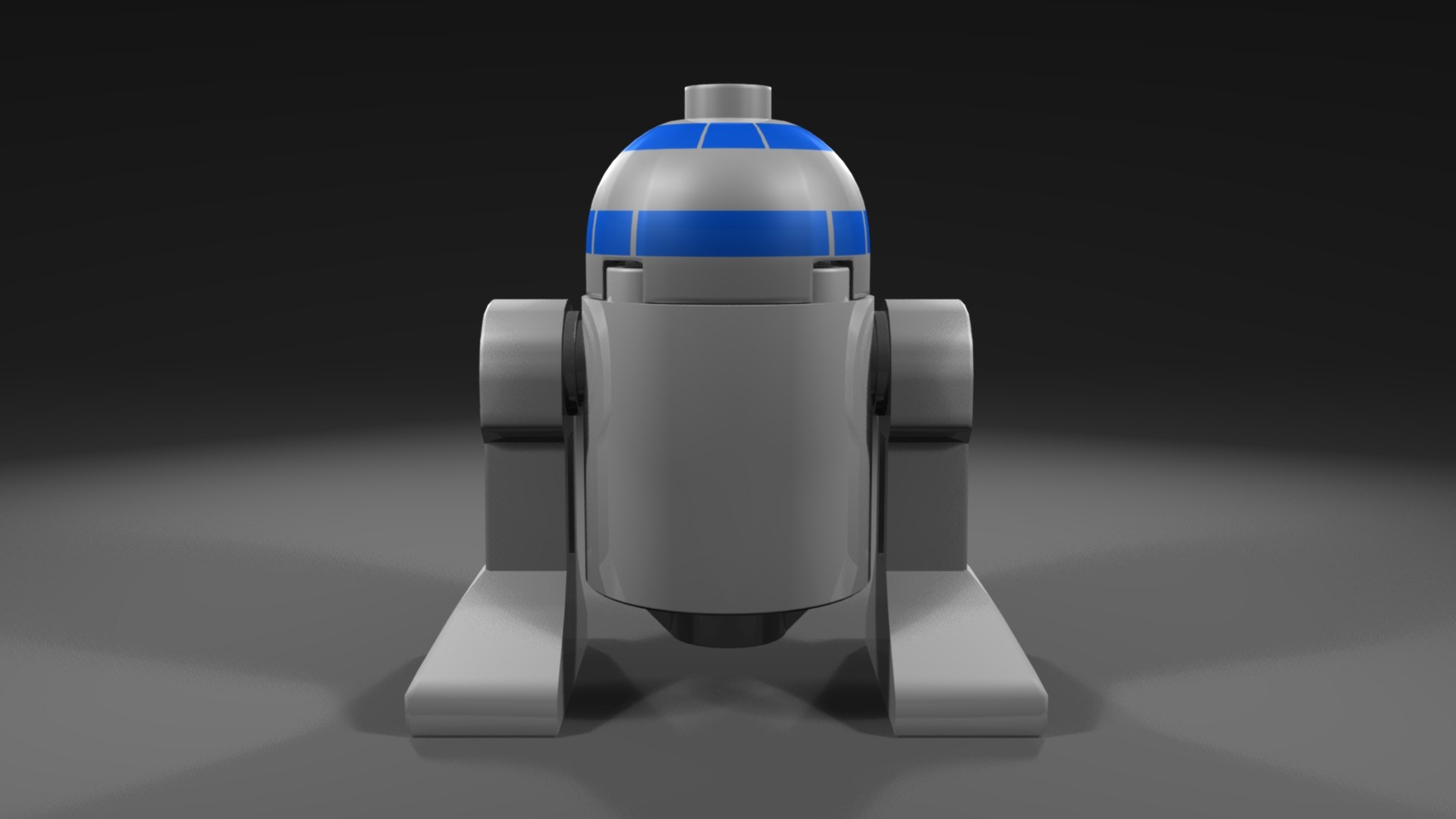 3D Lego R2-D2 Model - TurboSquid 1750391