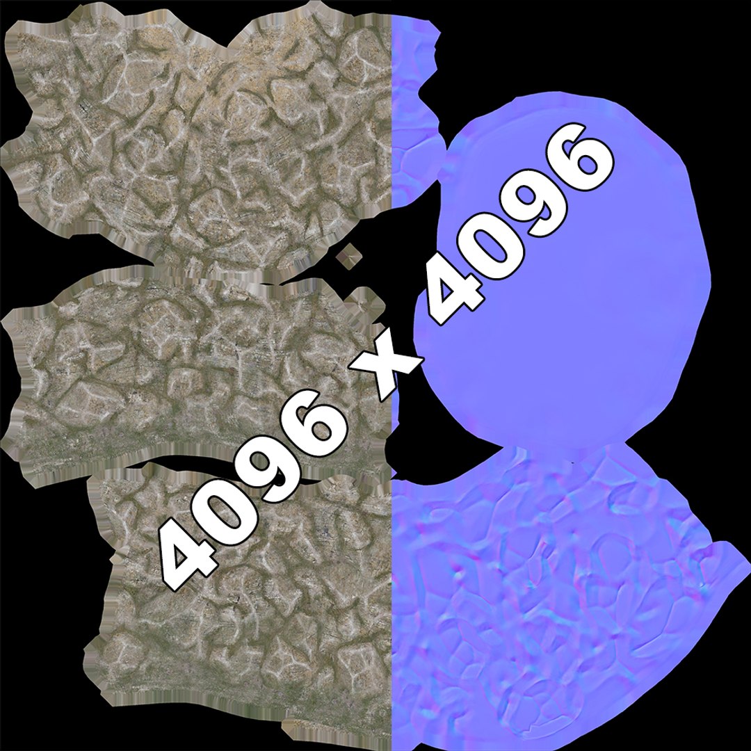 3ds max rock