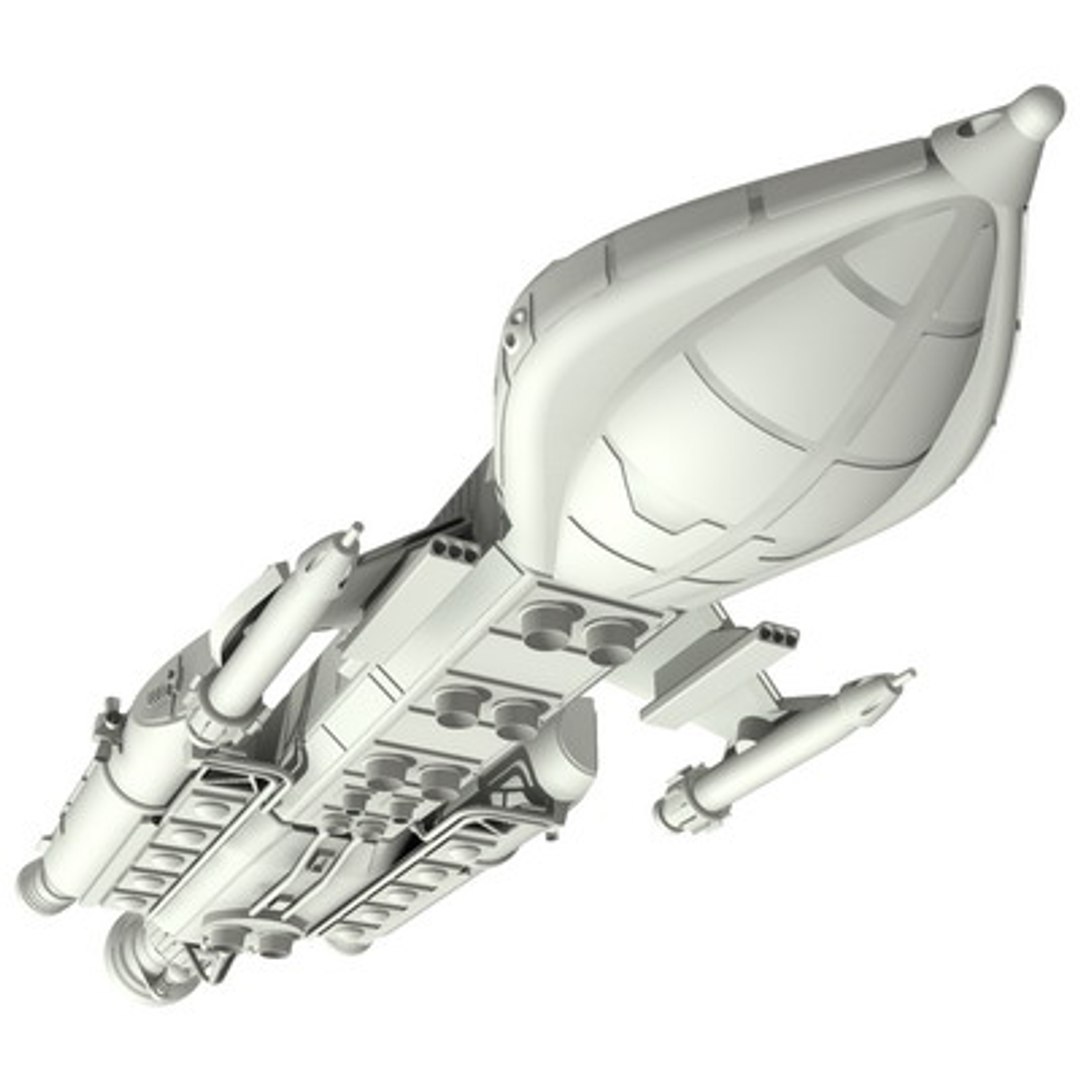 Free Space 1999 Hawk 3d Model