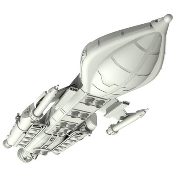 free space 1999 hawk 3d model