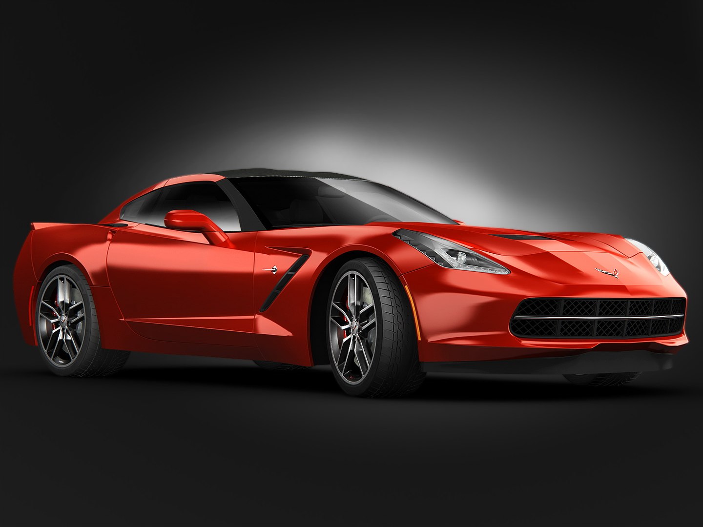 3d Chevrolet Corvette C7
