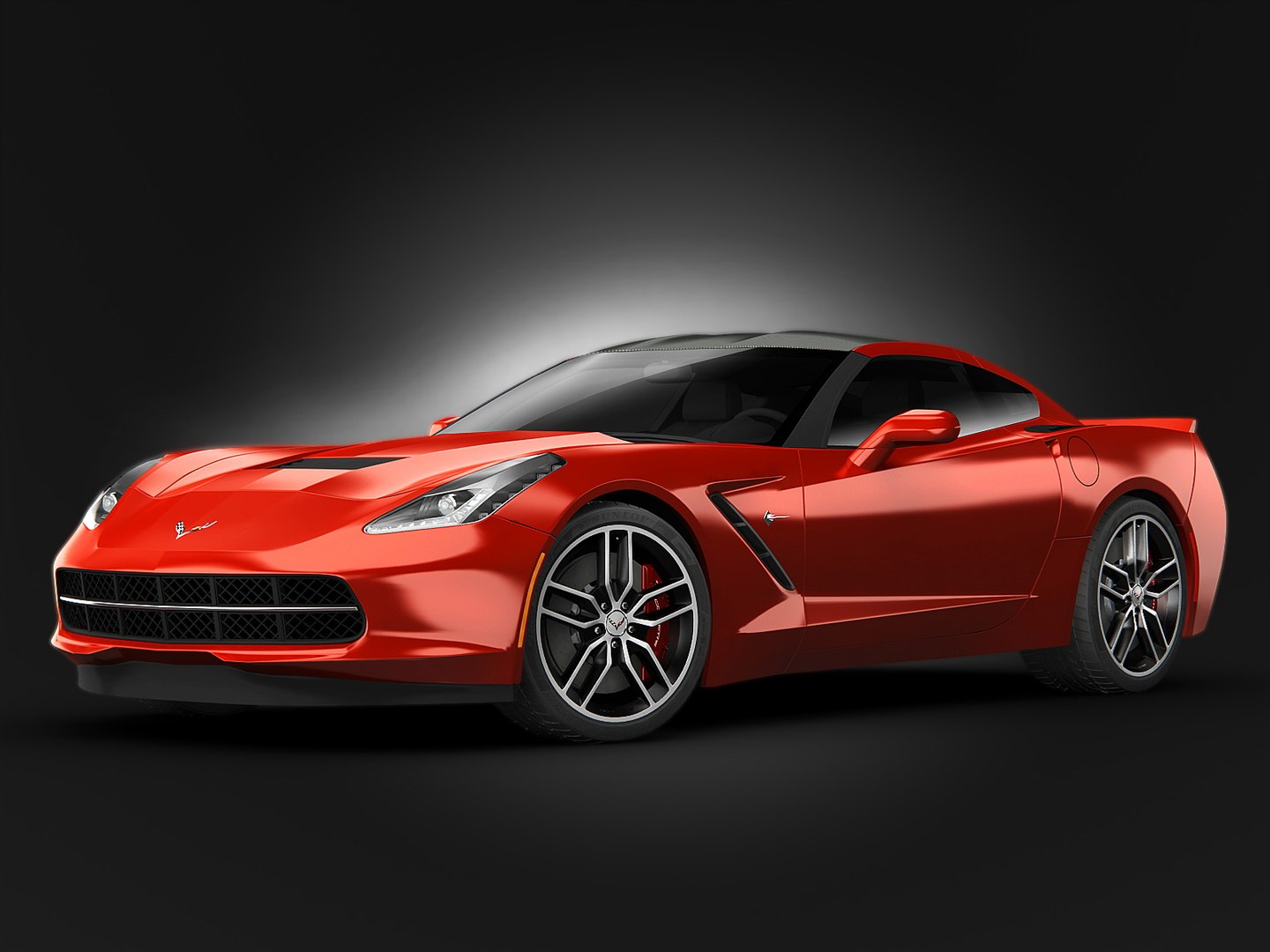 3d Chevrolet Corvette C7