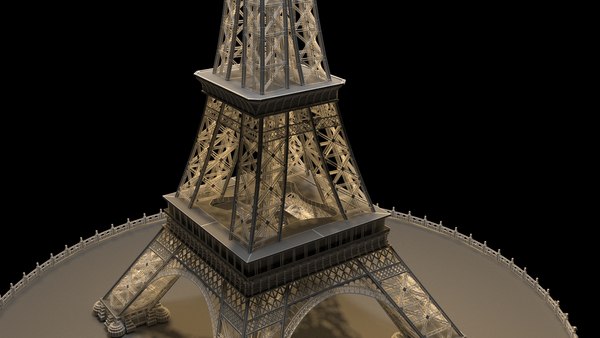 Eiffel tower model - TurboSquid 1874044