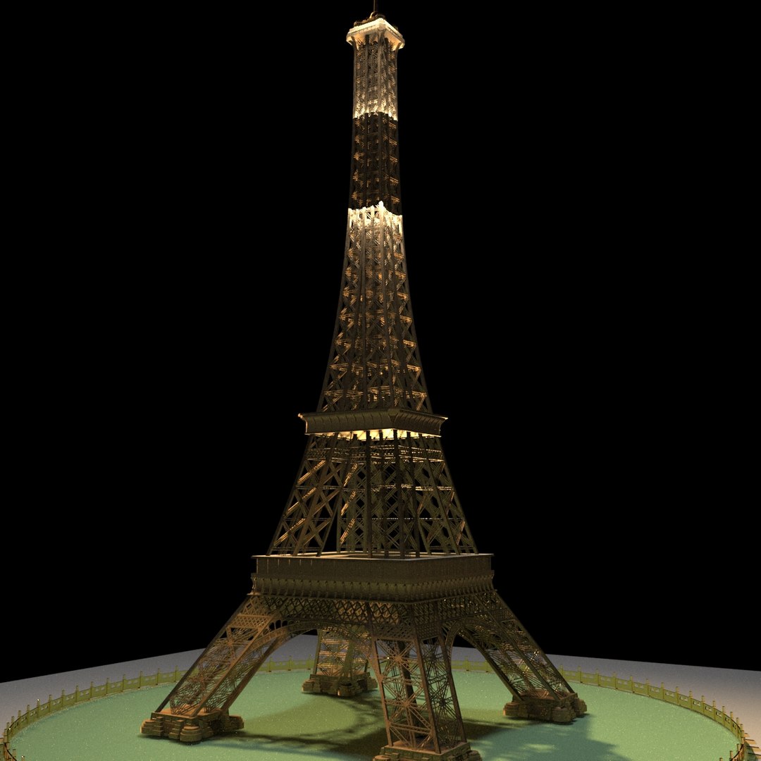 Eiffel tower model - TurboSquid 1874044