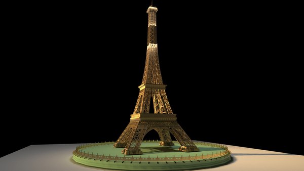 Eiffel tower model - TurboSquid 1874044