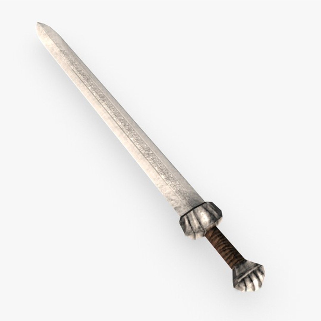 medieval broadsword c4d