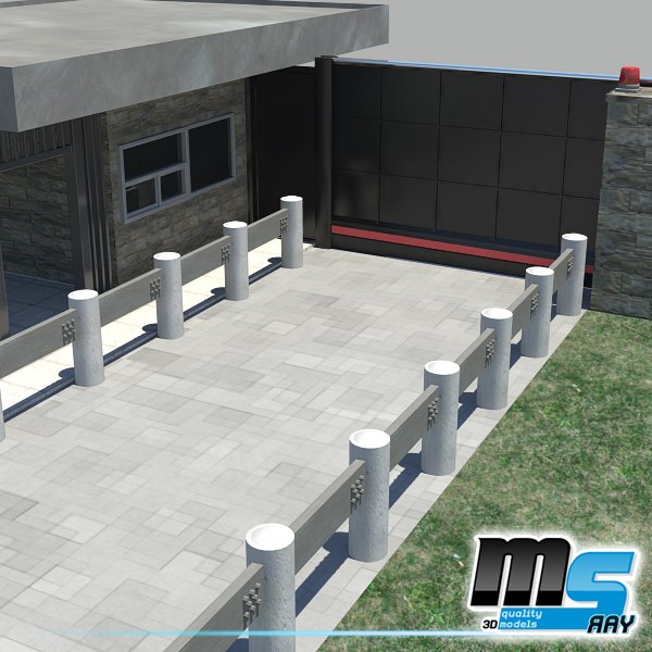 Automatic Gate 3ds Max Models for Download | TurboSquid