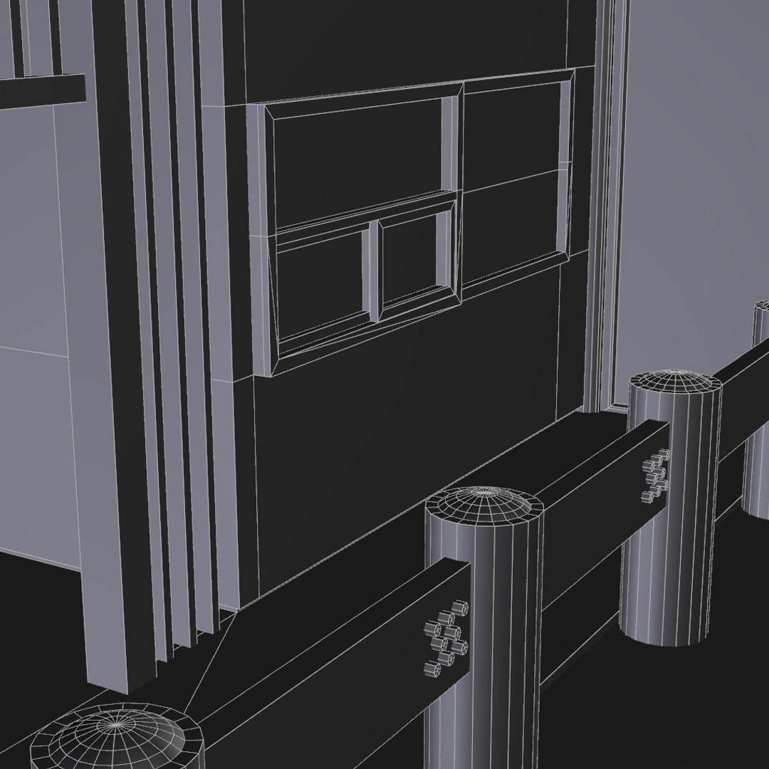 3d Car Security Gate